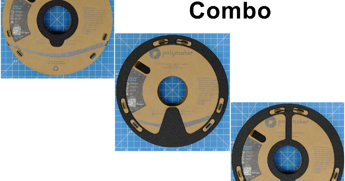 Polymaker Rims and Spool Adapters (1kg) by Flying Gyroscope | Download ...