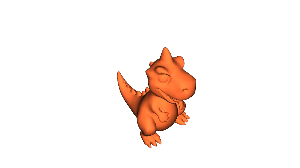 Baby T-rex V4 by BlackStar | Download free STL model | Printables.com