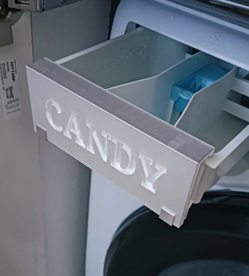 Washing Machine Front Panel Candy by Enrico | Download free STL model ...
