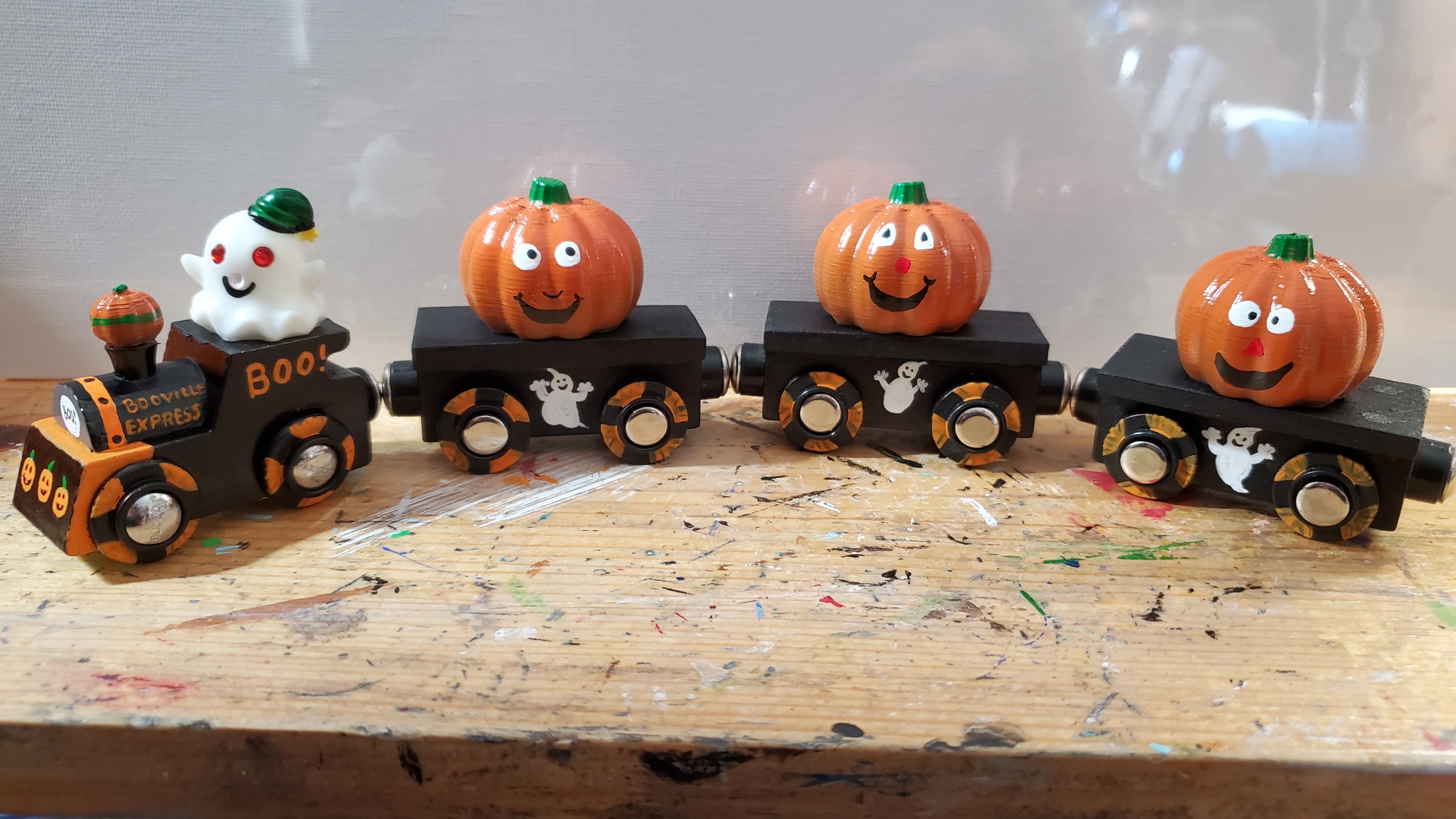 Pumpkin for small Brio Train by stugpanzer | Download free STL model ...