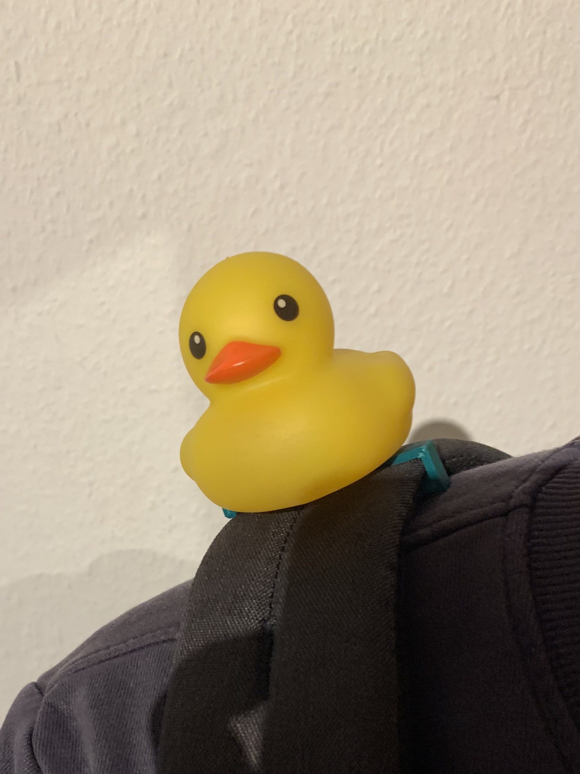 Rubber duck shoulder mount by bux | Download free STL model ...