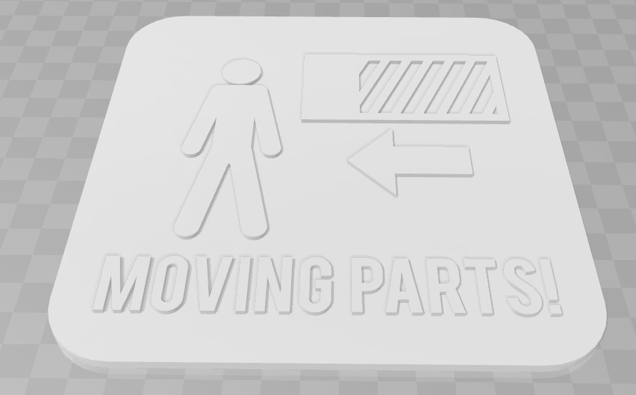 Moving Parts signage by Becker Thorne | Download free STL model ...
