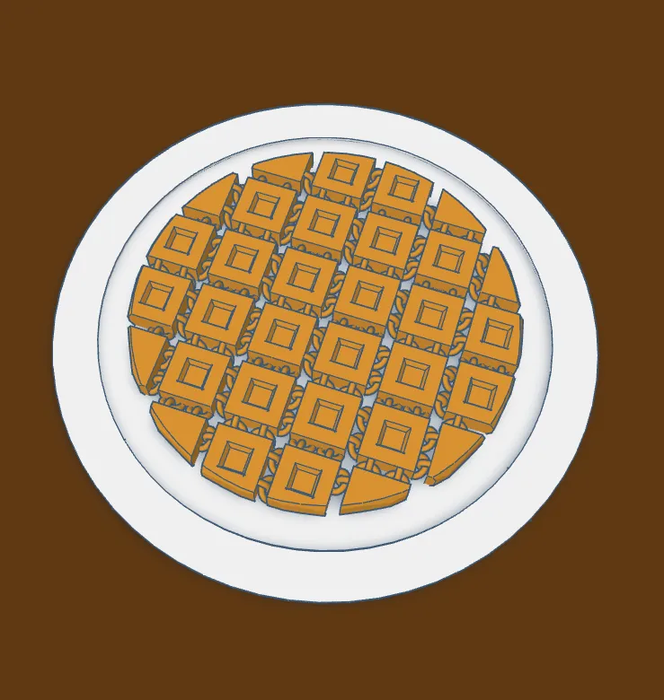 Floppy Waffle Fidget by Graybub | Download free STL model | Printables.com