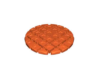 Floppy Waffle Fidget by Graybub | Download free STL model | Printables.com
