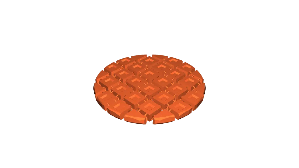 Floppy Waffle Fidget by Graybub | Download free STL model | Printables.com