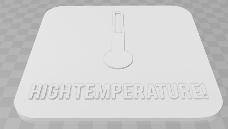 High Temperature Signage by Becker Thorne | Download free STL model ...