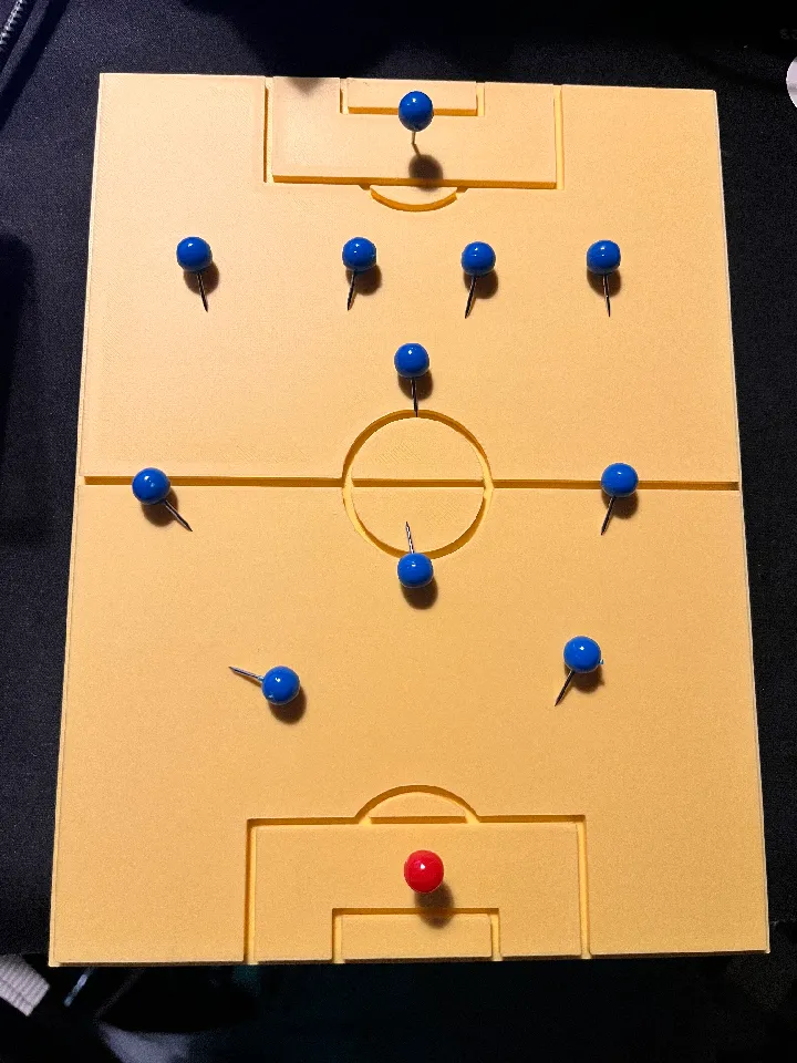Football Board for Coaching by PotatoPrint | Download free STL model ...