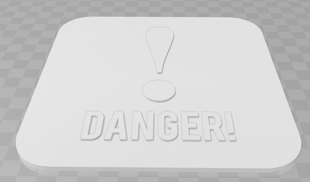 Danger Sigange by Becker Thorne | Download free STL model | Printables.com