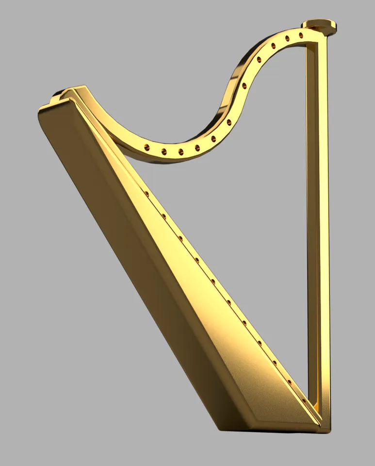 Harp by Benji. | Download free STL model | Printables.com