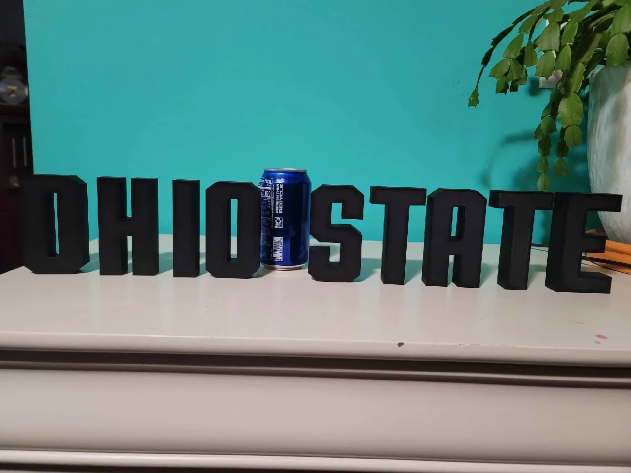 Ohio State Letters Decor by FragicZ | Download free STL model ...