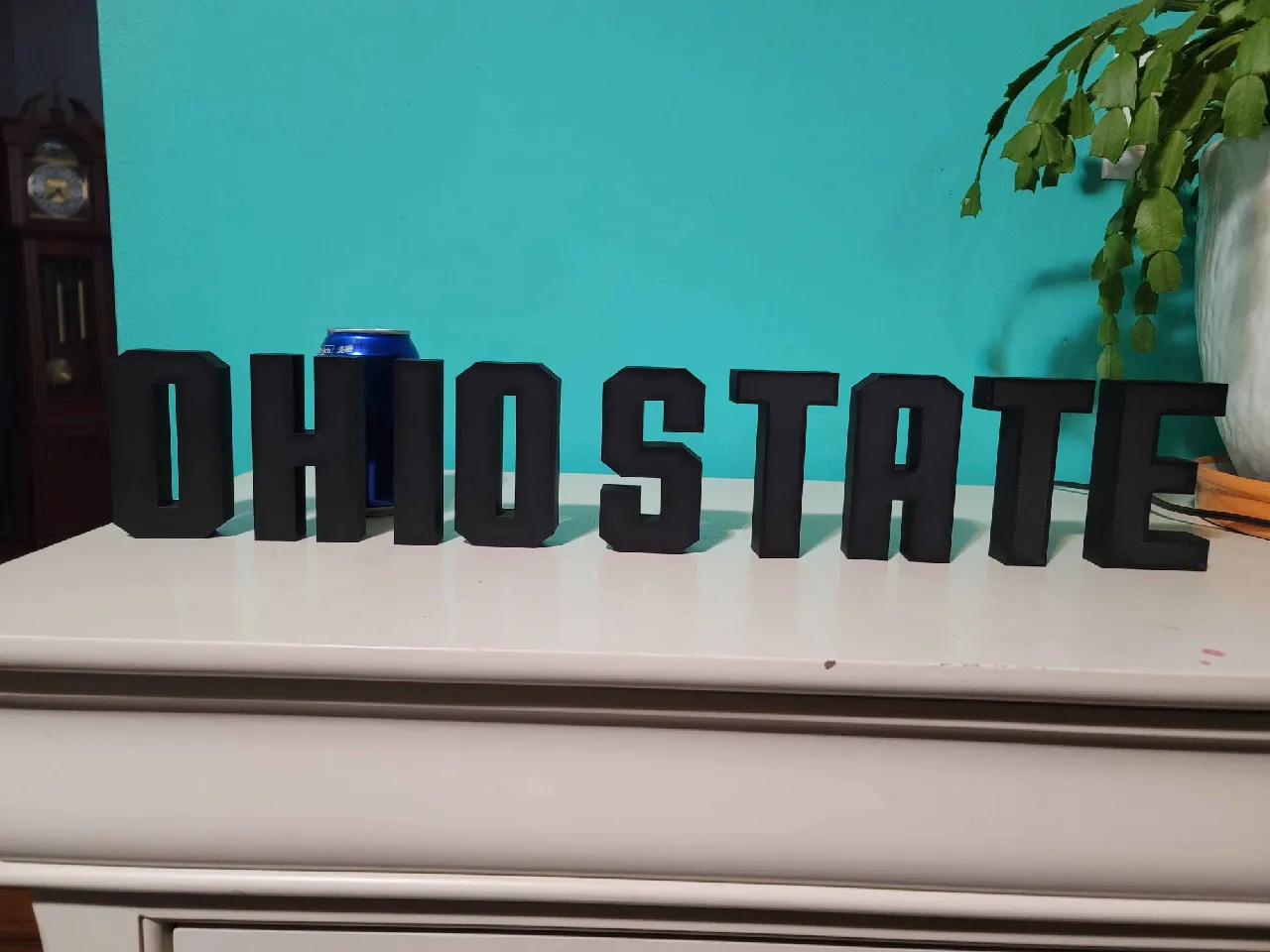Ohio State Letters Decor by FragicZ | Download free STL model ...