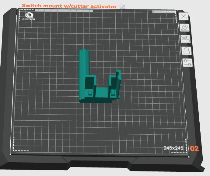 Qidi Q1 Pro Filament Cutter Activator by Jeffery Strahan | Download ...