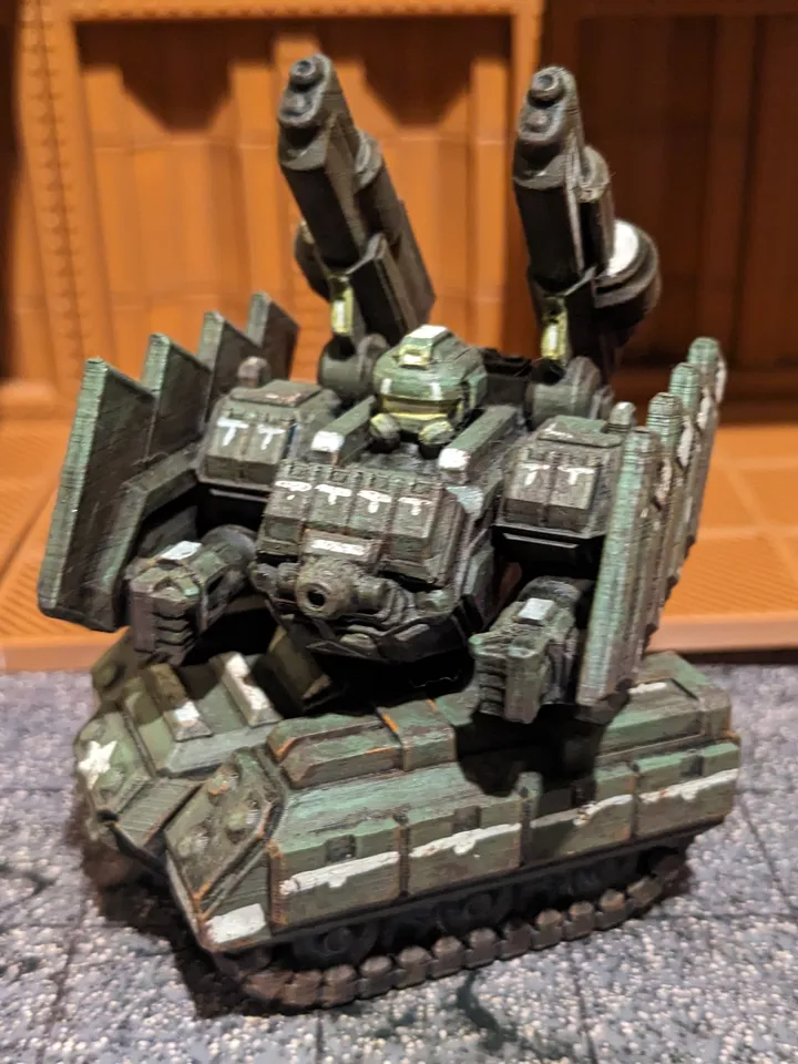 6mm Supportless Mech - Earthquake by SkellifyMinis | Download free STL ...