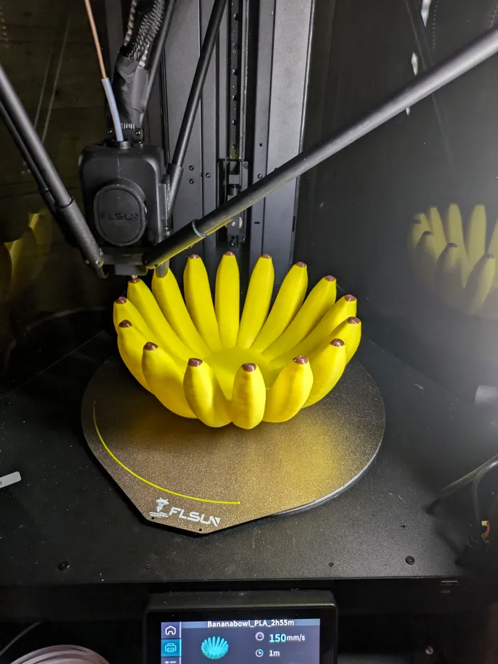 Banana Bowl - Fruitbowl by Johination | Download free STL model ...