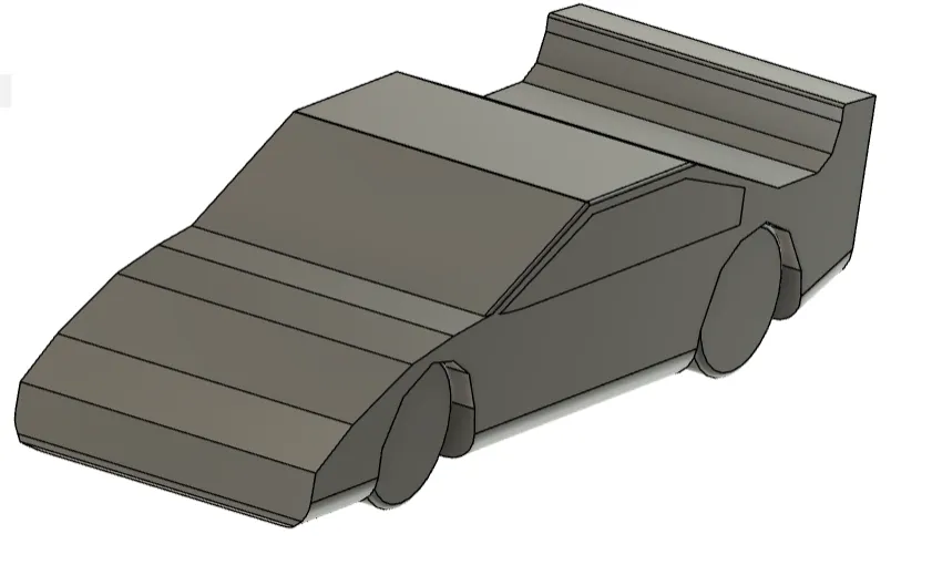 Simple car by Oscarprinter | Download free STL model | Printables.com