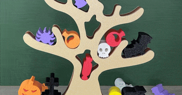 Spooky Balance Game by Valeria Momo & Mattia | Printables Store