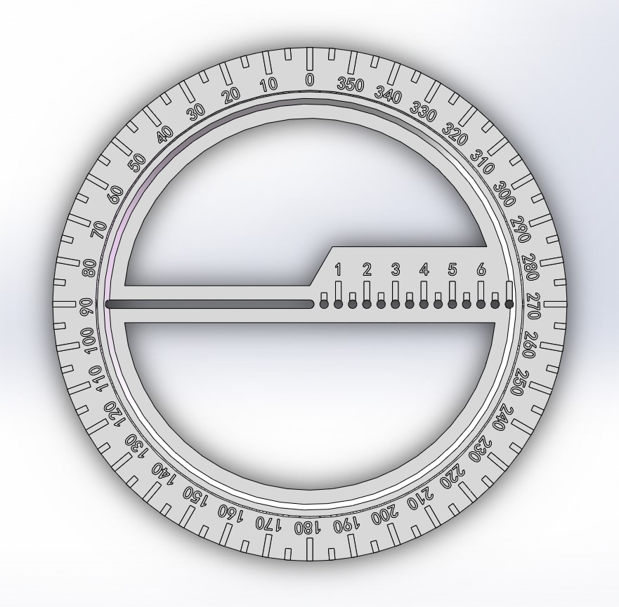 Protractor von Stephen_ws | Kostenloses STL-Modell herunterladen ...