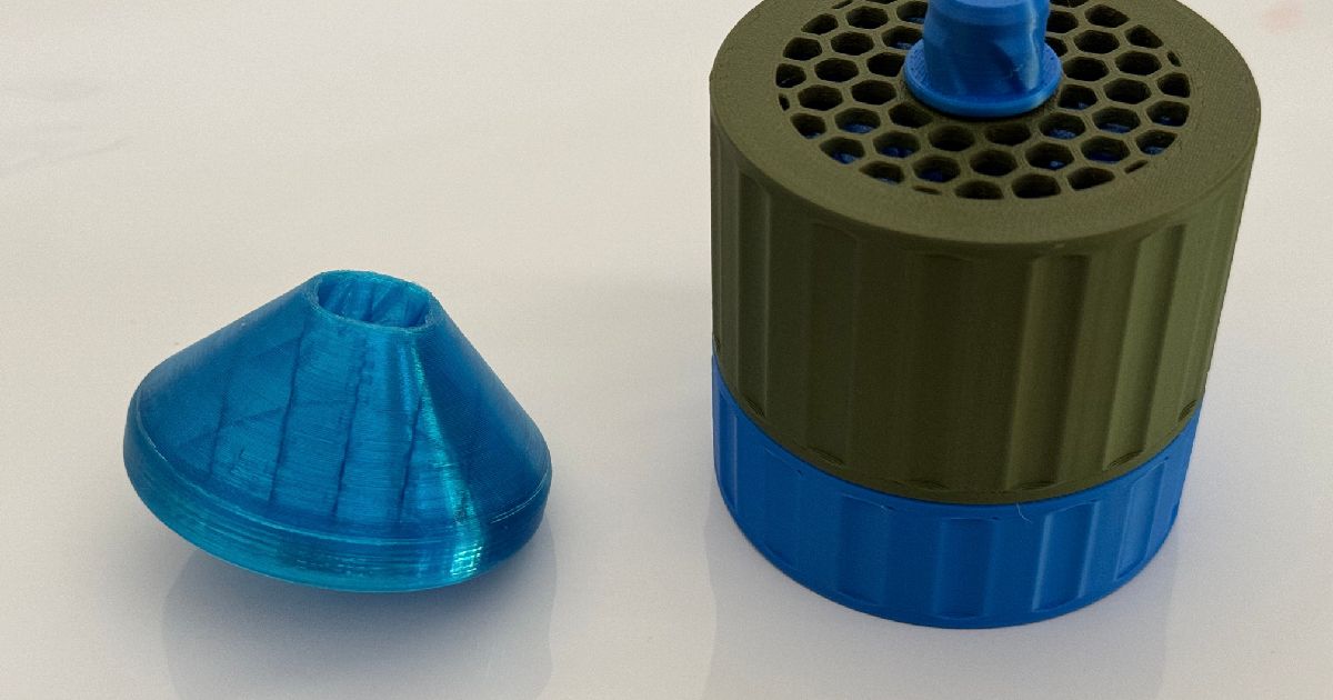 Spinner For The Toroidal Launcher by Machtrim | Download free STL model ...