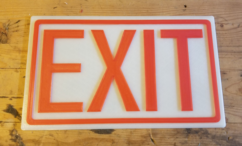 Exit Sign, Glow In the Dark Background by Becker Thorne | Download free ...