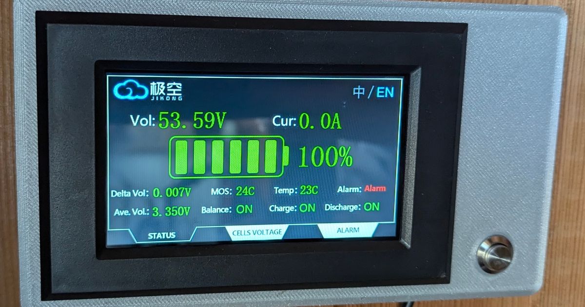 JK-BMS 4.3 LCD screen box by antonshua | Download free STL model ...