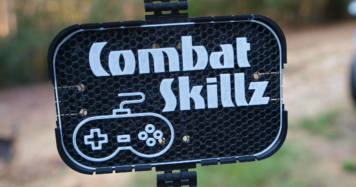 Combat Skillz sign by h2odragon | Download free STL model | Printables.com