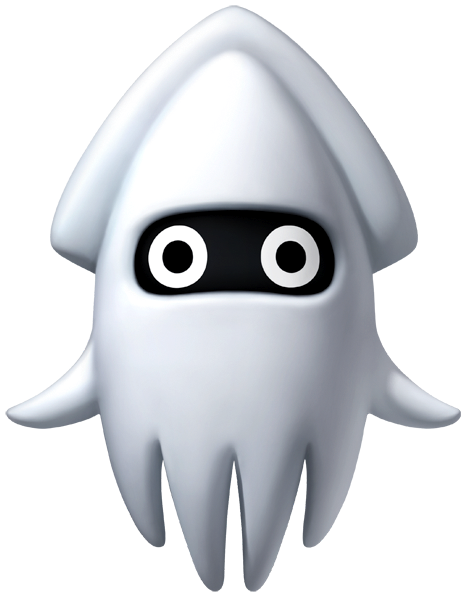 Super Mario Blooper Squid by TotallyAddicted | Download free STL model ...