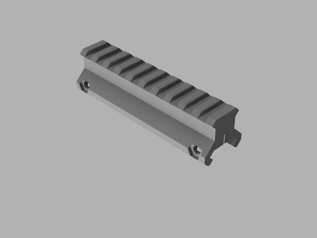 Picatinny Riser [Parametric] von davidarroyo1234 | Kostenloses STL ...