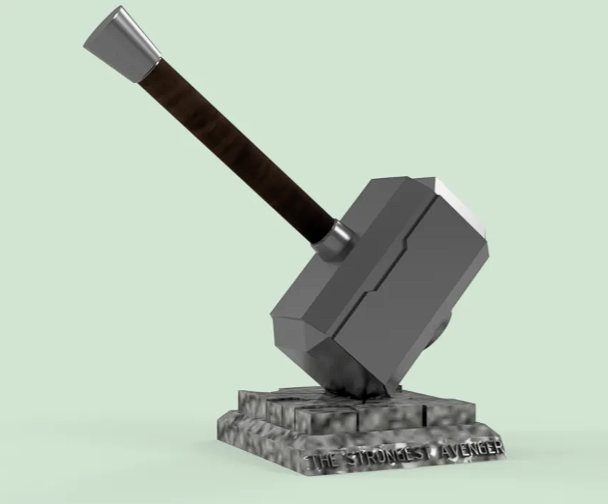 Mjolnir by Thingiprints | Download free STL model | Printables.com