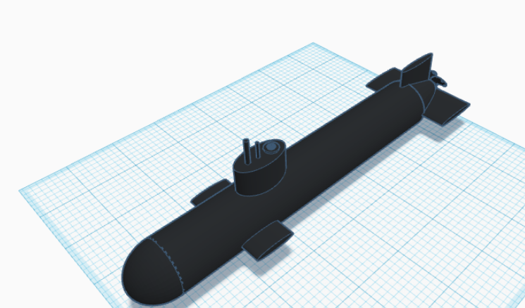 Basic Submarine by Jo T | Download free STL model | Printables.com