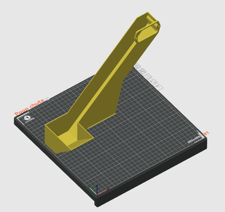 QIDI Plus4 poop chute by drukasz | Download free STL model | Printables.com