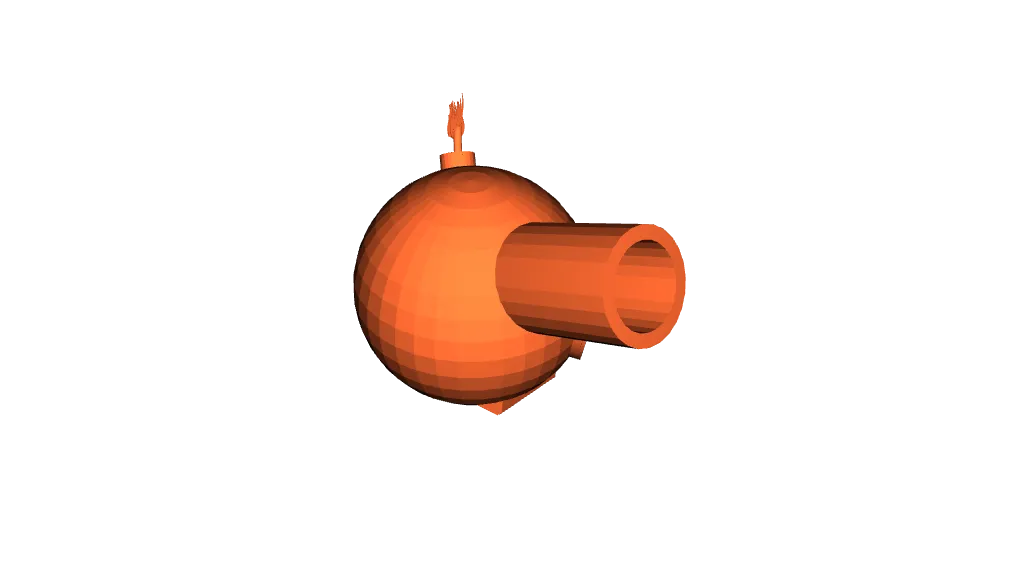 Goofy Dummy 13 Cannon Head by YNPrints | Download free STL model ...