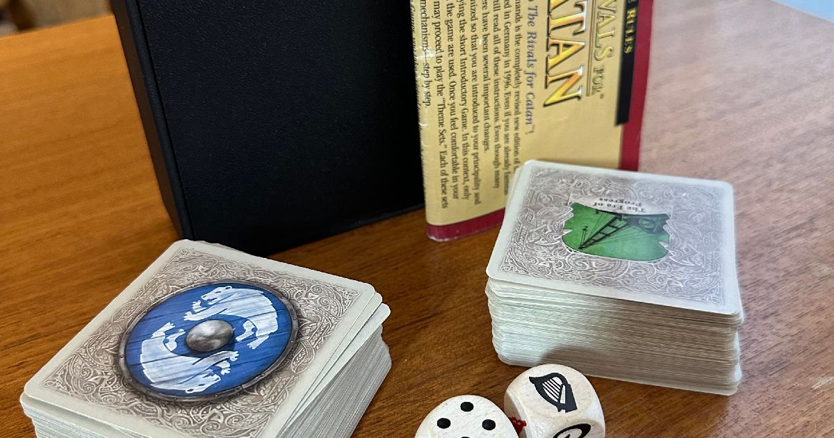 Catan Card Game - Rivals for Catan - Card Container Box by gpfl ...