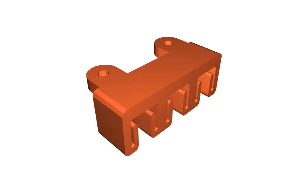 Key holder by Андрей Перегудов | Download free STL model | Printables.com