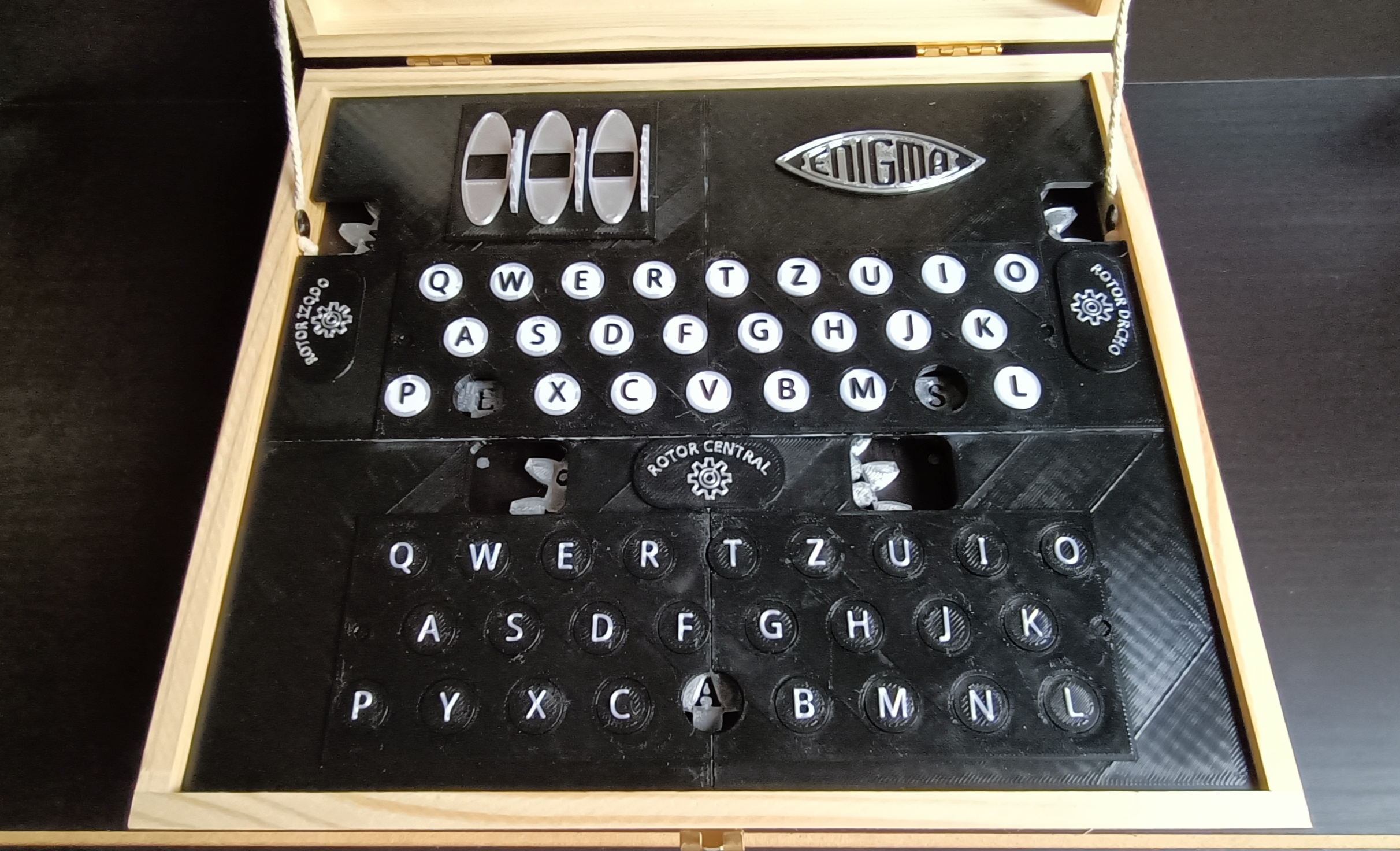 MAQUINA ENIGMA MODELO Ω by RAFATICO | Download free STL model | Printables.com