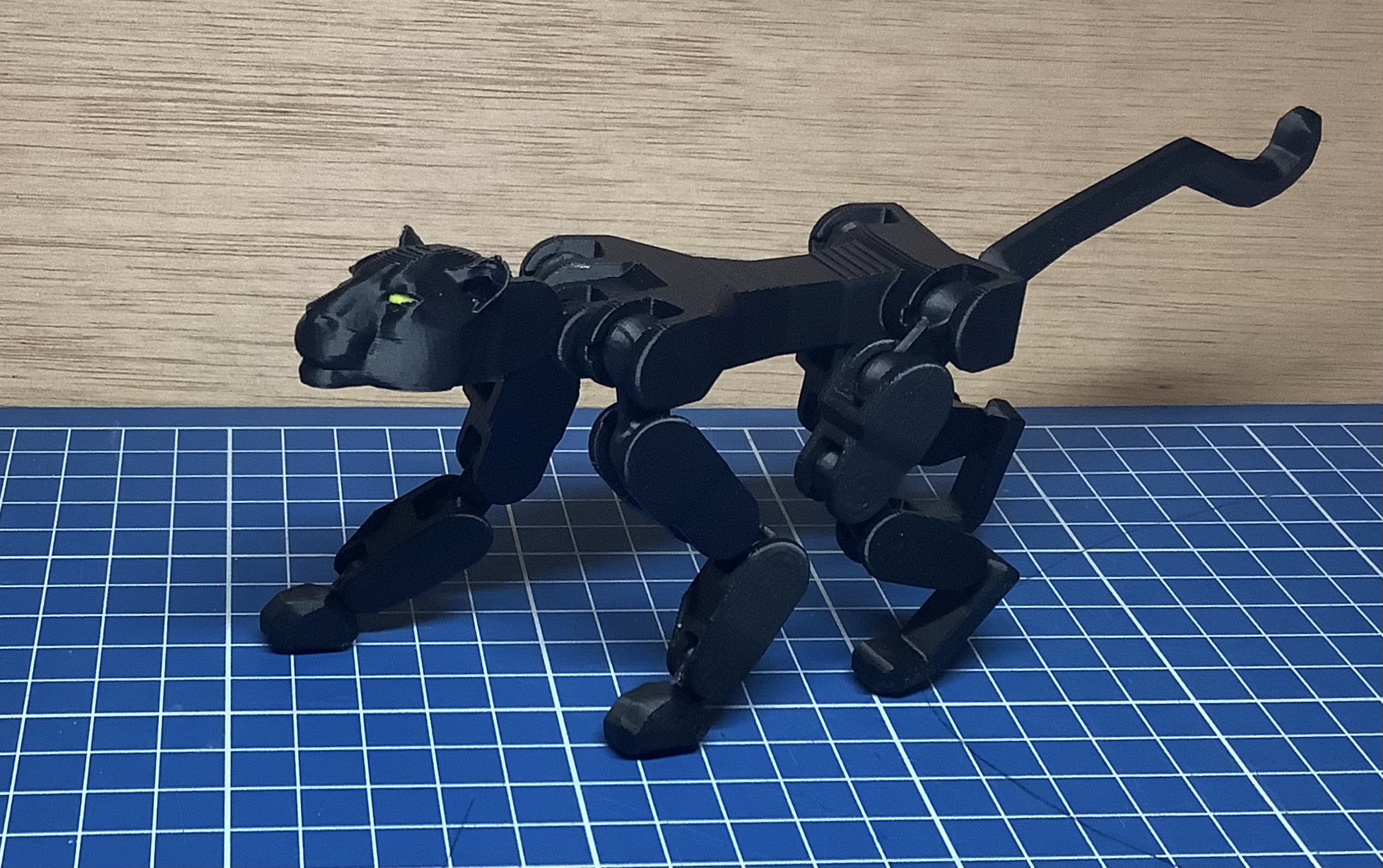Black Panther - Print in place and posable. by JMV38 | Download free ...