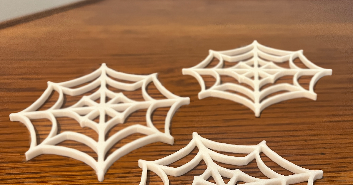 Spider Web Coaster by Retttty | Download free STL model | Printables.com