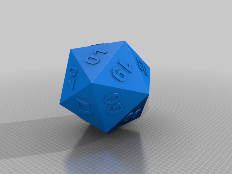 d20 Dice Jar of Holding, Icosahedron by Becker Thorne | Download free ...