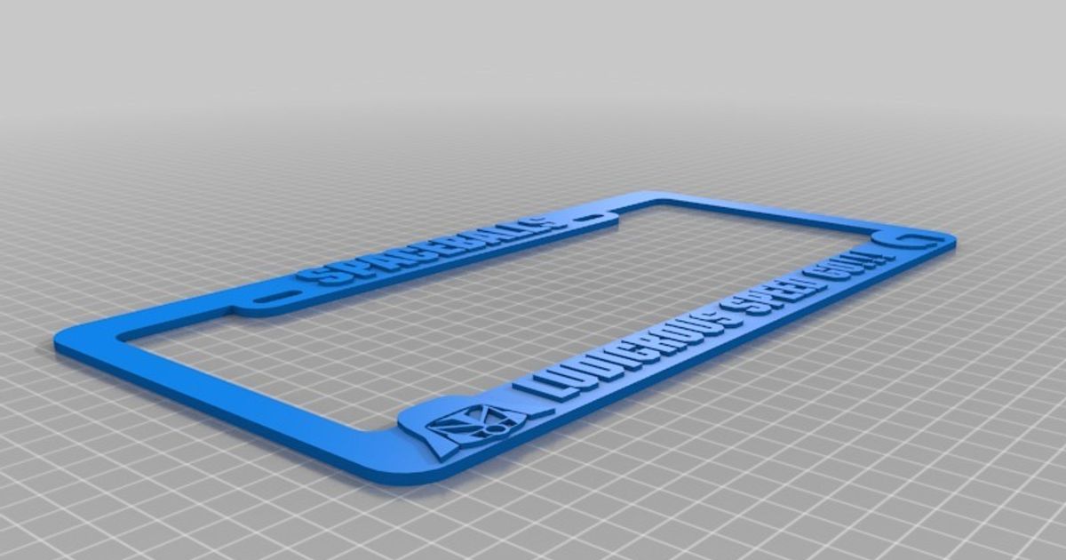 Spaceballs, Ludicrous Speed Go!!! License Plate Frame by Becker Thorne ...