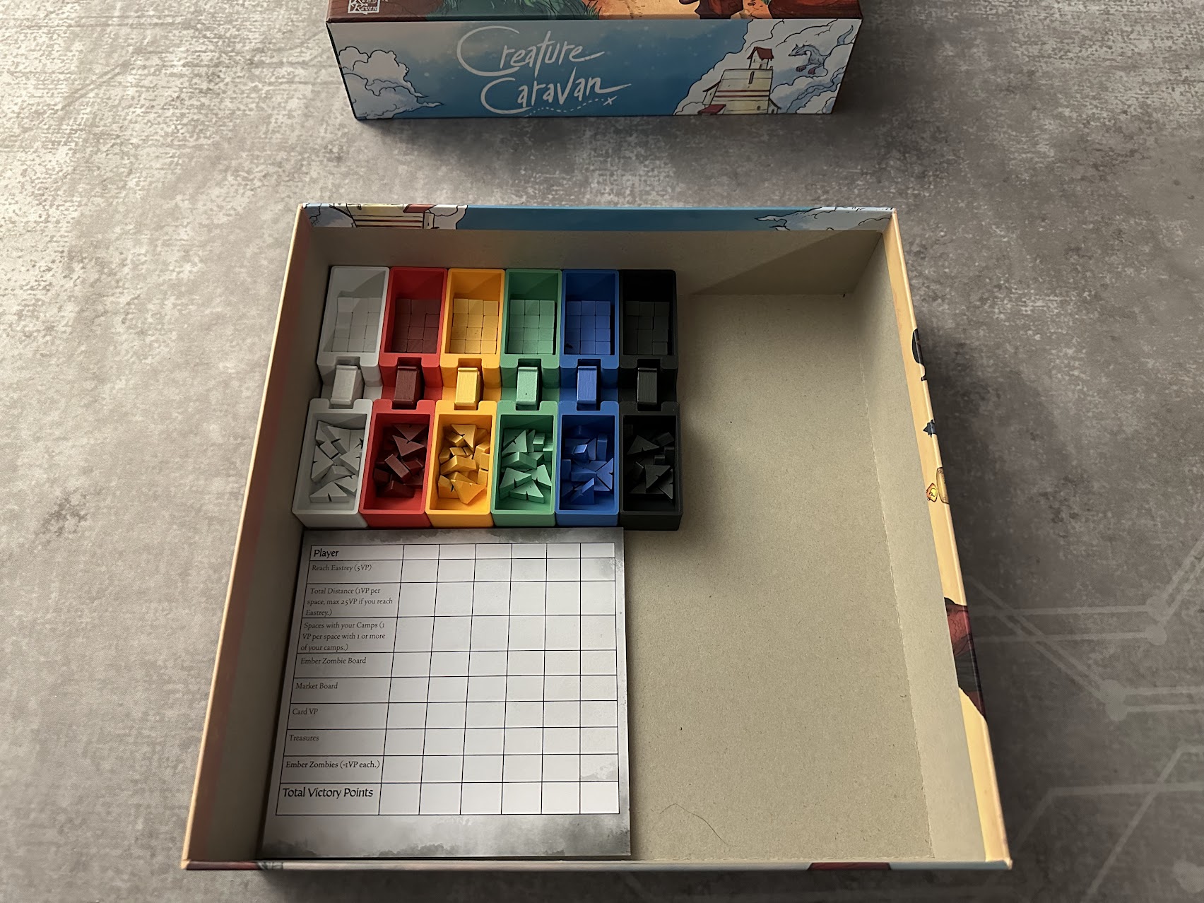 Creature Caravan Deluxe Edition insert by Hextra | Download free STL ...