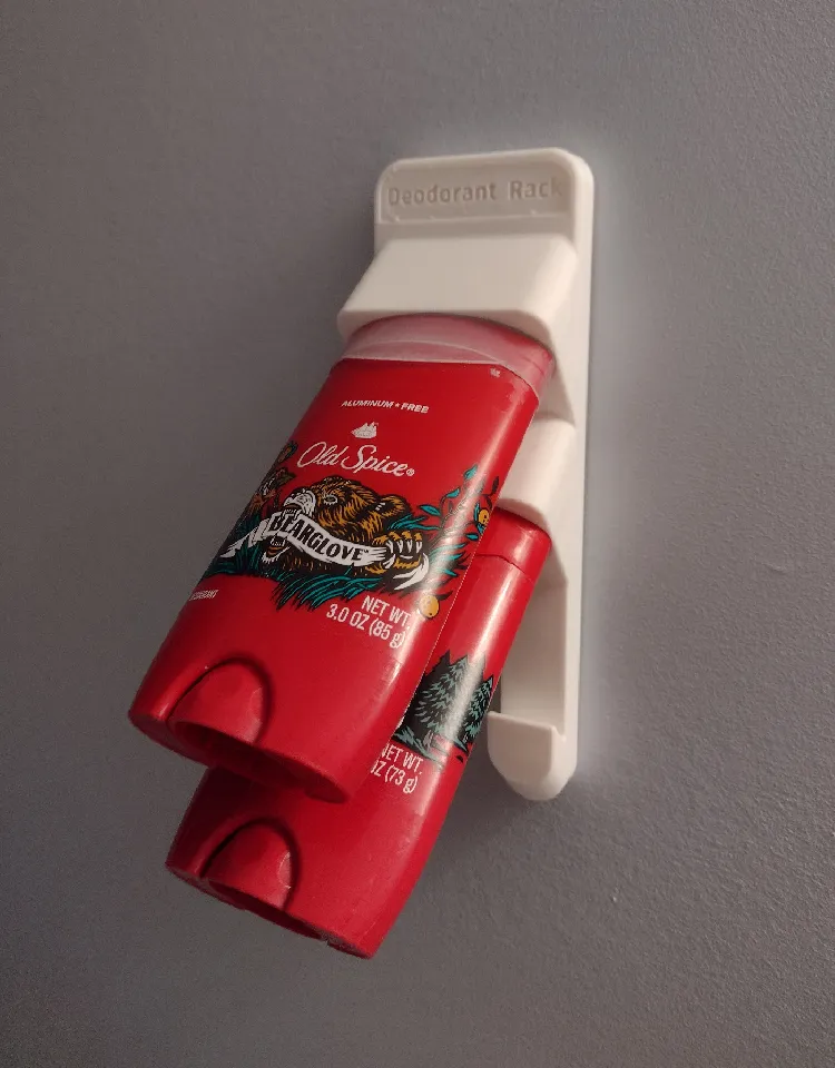Deodorant Rack by ZF Designs | Download free STL model | Printables.com