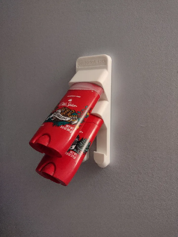 Deodorant Rack by ZF Designs | Download free STL model | Printables.com