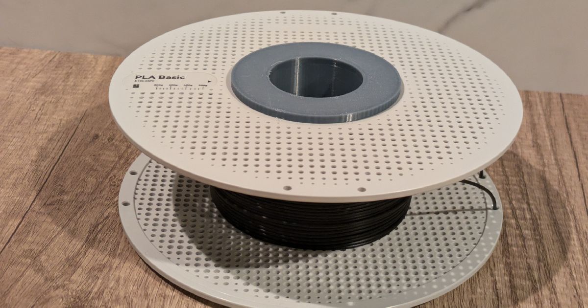 Bambu Lab Reusable Spool Saver by Jeff | Download free STL model ...