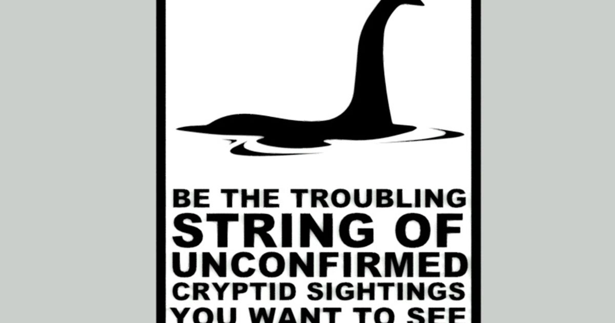 Loch Ness Cryptid sign by Becker Thorne | Download free STL model ...