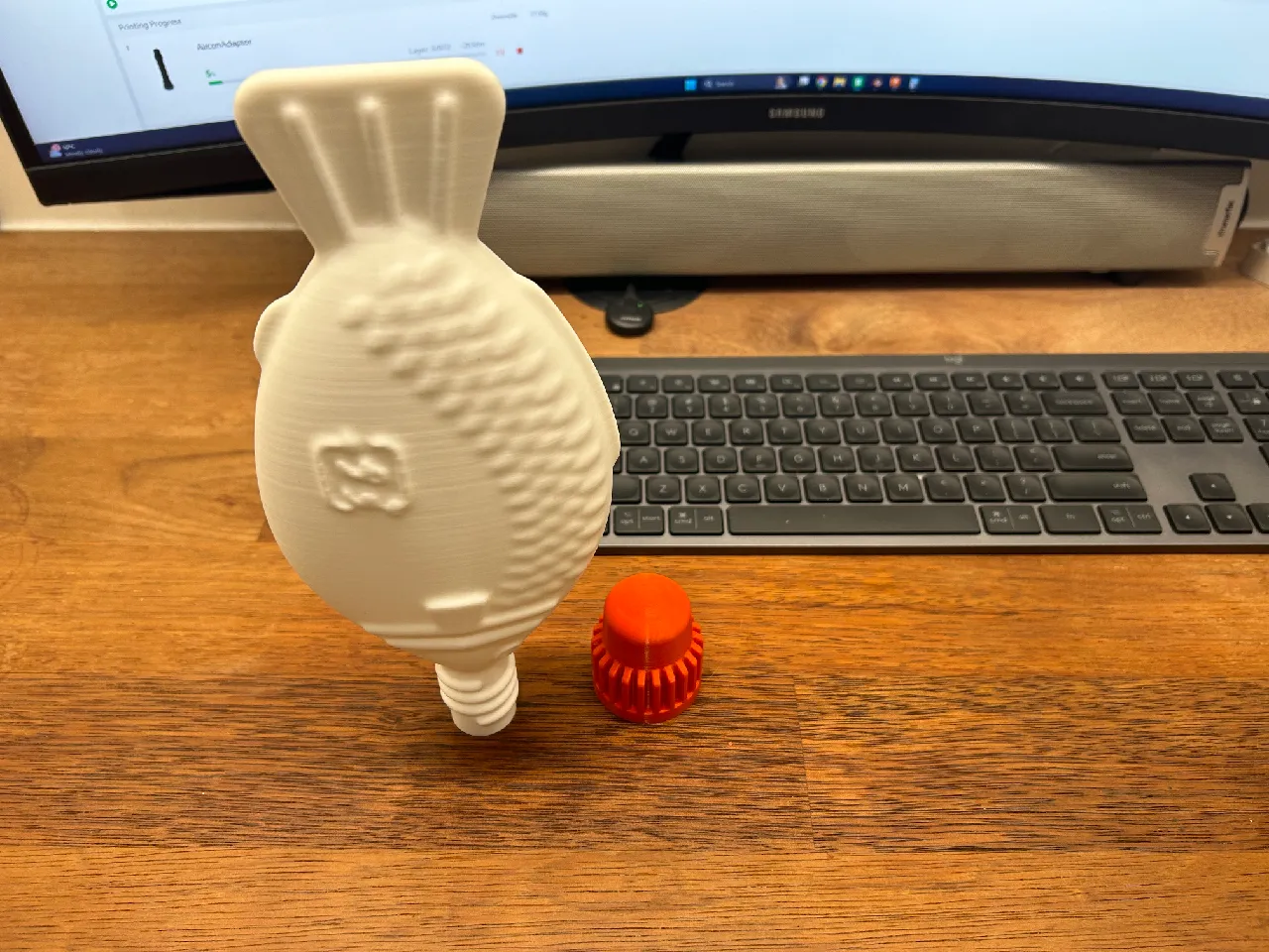 Sushi Soy Fish (Lamp) by Mig86 | Download free STL model | Printables.com