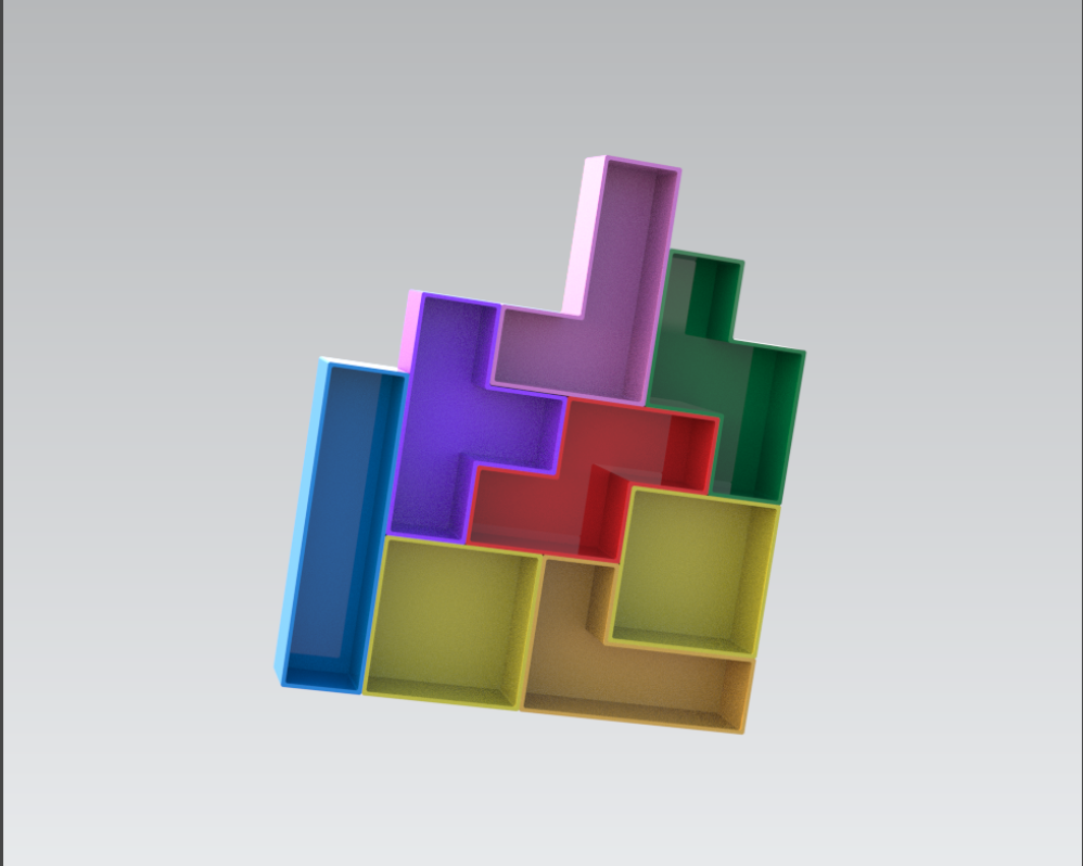 Tetris Display/Shelving units (completely customisable w/ Open/Closed ...