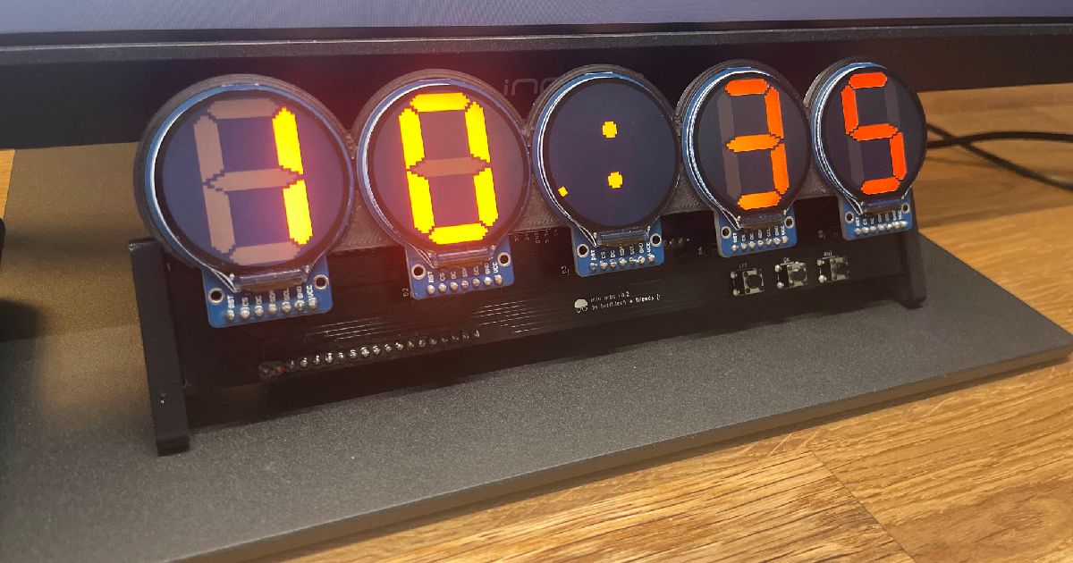 Info Orbs TFT spacer by zwirbel | Download free STL model | Printables.com