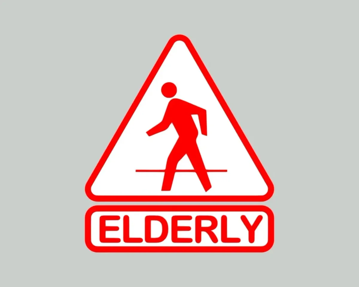 "ELDERLY" CROSSING SIGN (BY REQUEST) by Becker Thorne | Download free ...