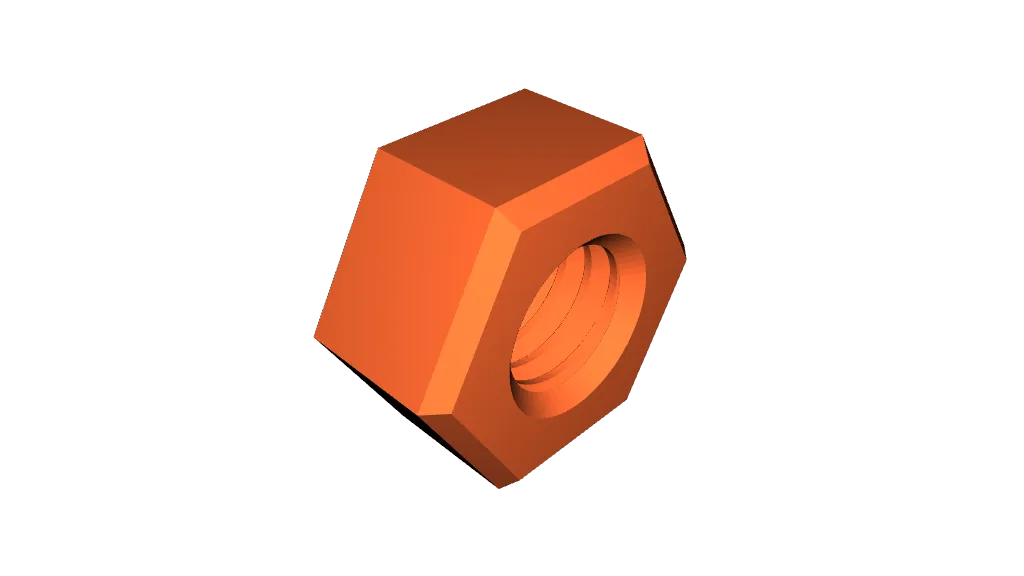 M2.5 Hex Nut by Chris Erno | Download free STL model | Printables.com