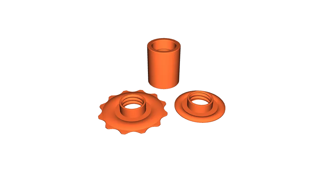 Python AMS Elegoo spool adapter by Venna Design | Download free STL model | Printables.com