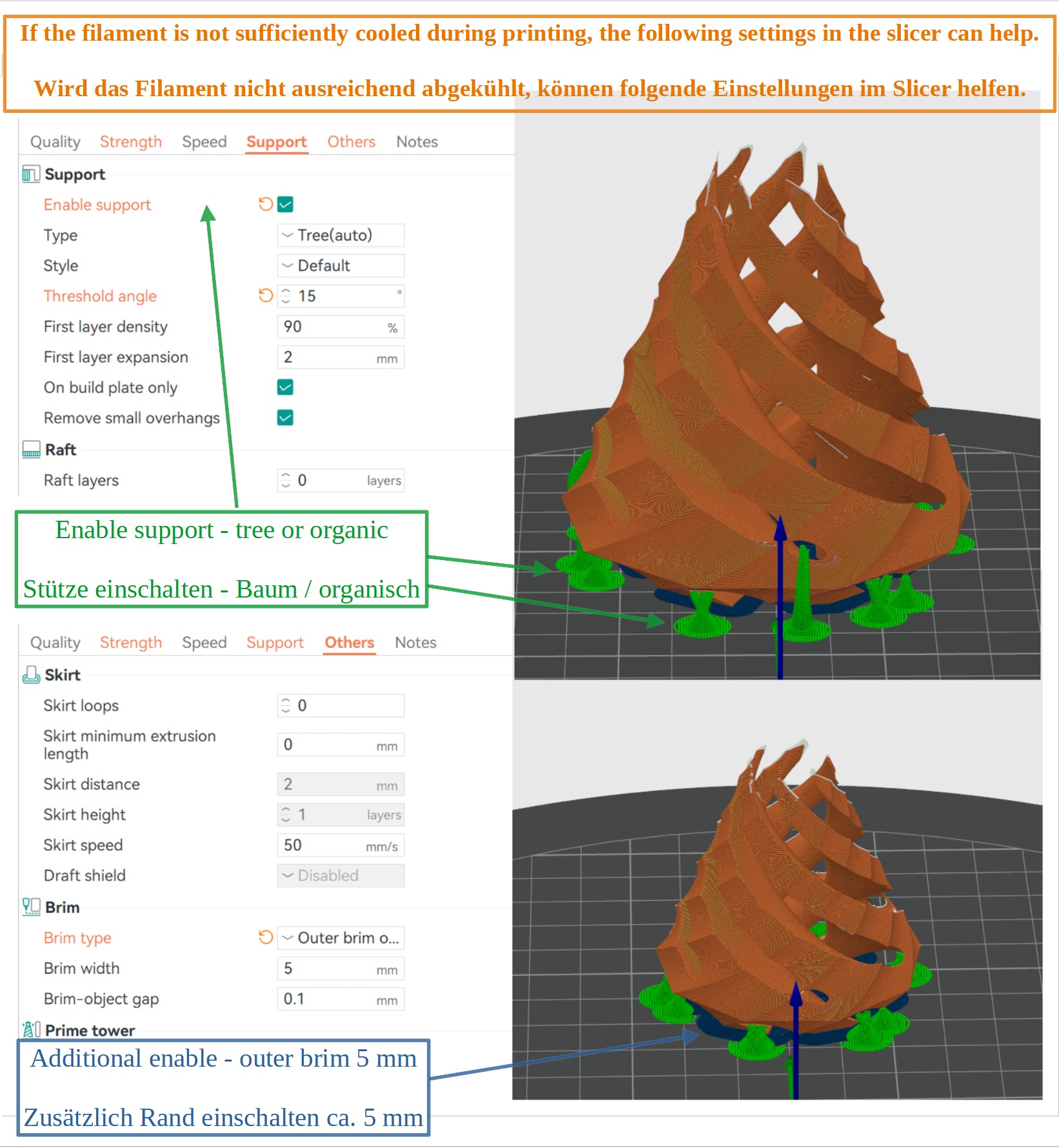 Christmas Tree vortex illusion v1.4 - single extruder / color by toni ...